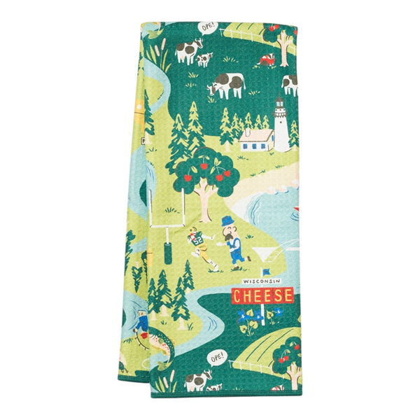 Anywhere Towel Reversible - Signature Collection Wisconsin - Once Again ...