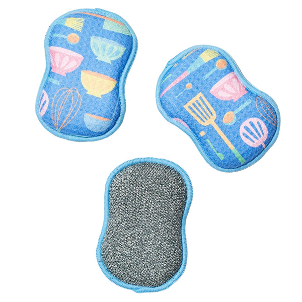 RE:usable Sponges (Set of 3) - Mable Tan chef - Once Again Home Co.