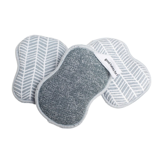 Quick Dry Sponges (Set of 3) - Available in Red, Grey, & More - Once ...